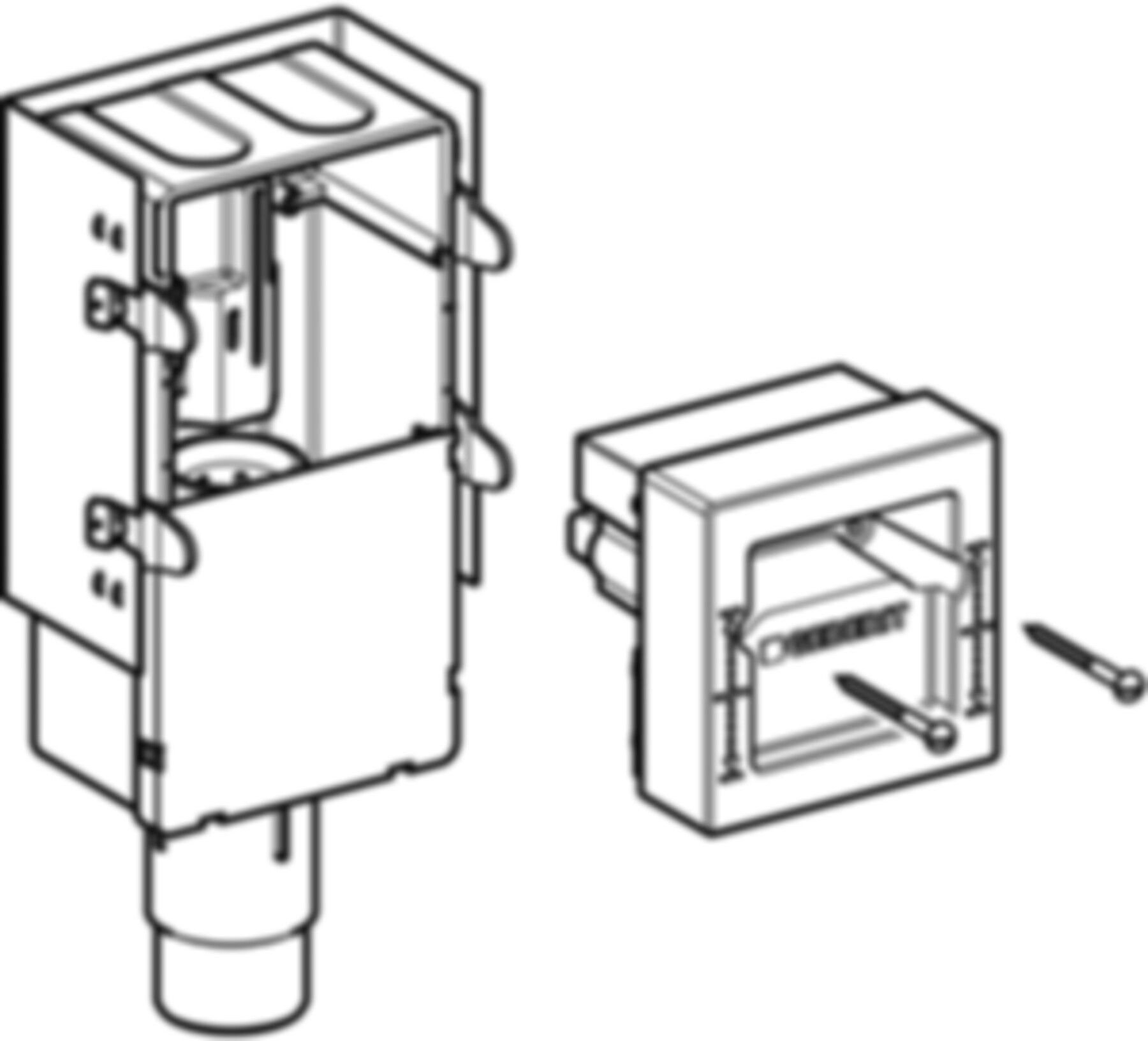 Geberit GIS-Unterputz Sifon für Wasch - Egger + Co. AG